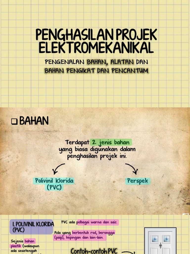 Pengenalan Bahan, Alatan Tangan Dan Bahan Pengikat Dan Pencantum | PDF