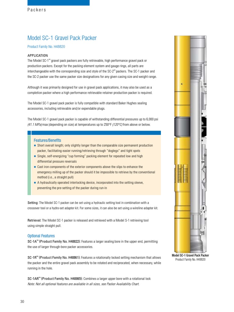 Baker Hughes Packer Catalog Pdf - Catalog Library