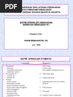 Konsep Perencanaan Hydrant Dan Sprinkler | PDF | Griya & Taman