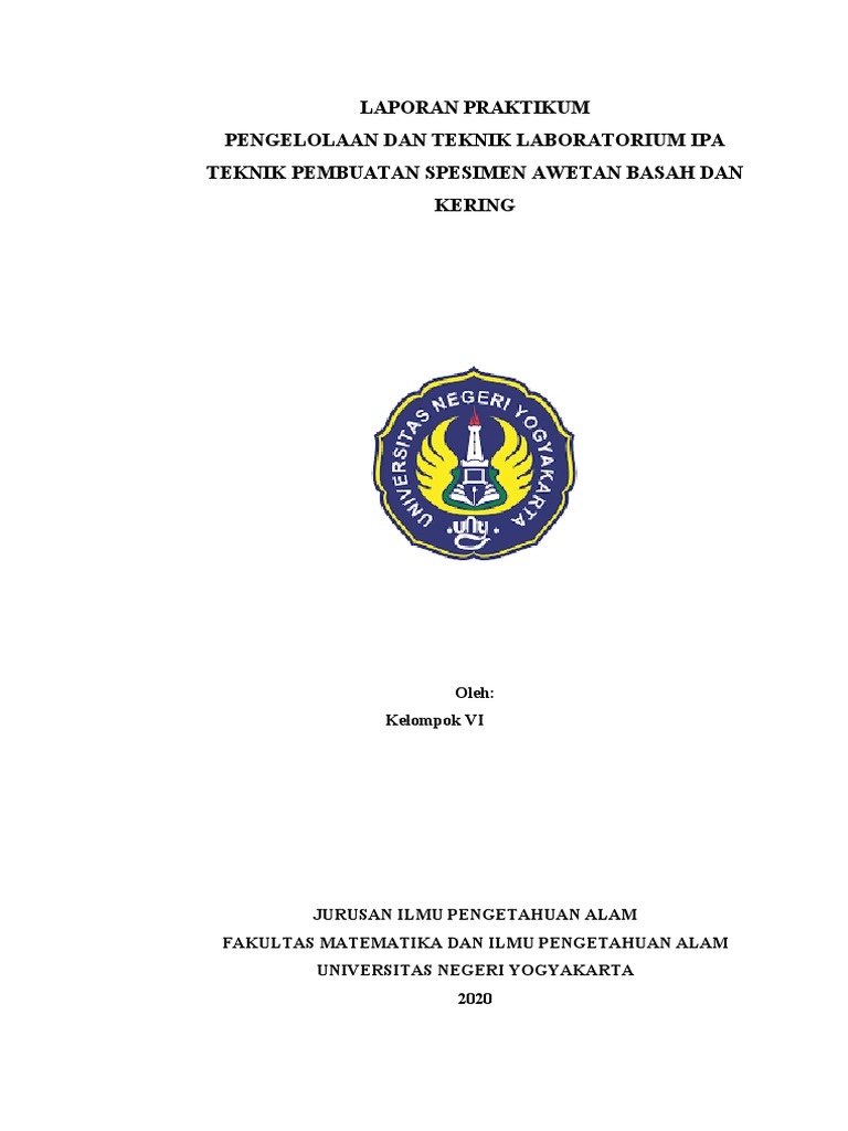 Teknik Awetan Spesimen IPA | PDF