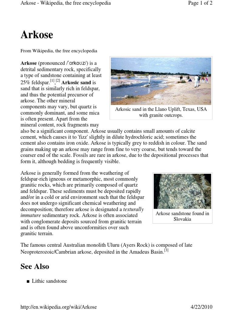 Arkose | PDF | Social Science | Science & Mathematics