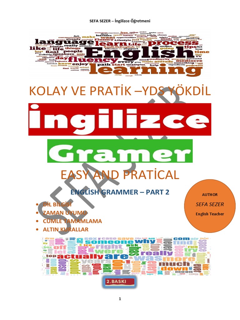 Sefa Sezer Ingilizce Ogretmeni 2 Kolay V | PDF Sefa Sezer Ingilizce Ogretmeni 2 Kolay V | PDF