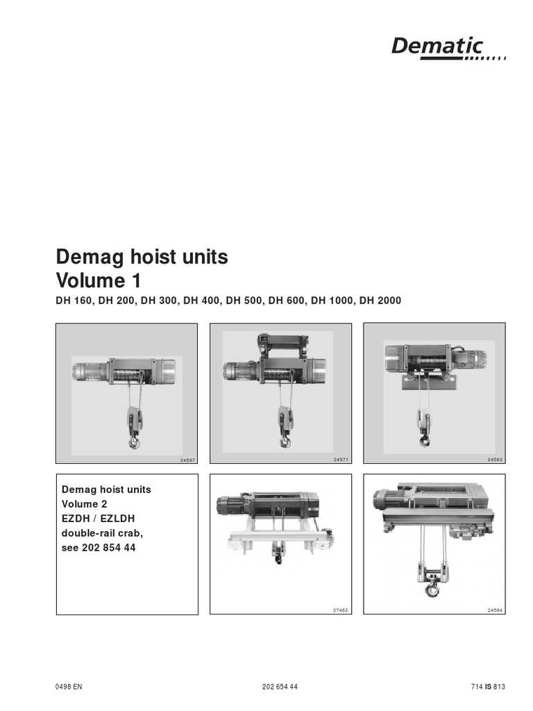 Demag Hoist Units | PDF