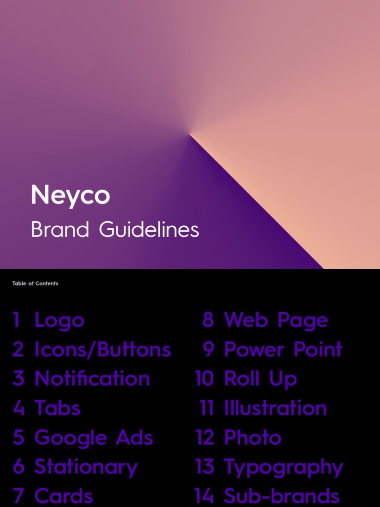 Neyco Brand Guidelines | PDF | Graphic Design | Printing