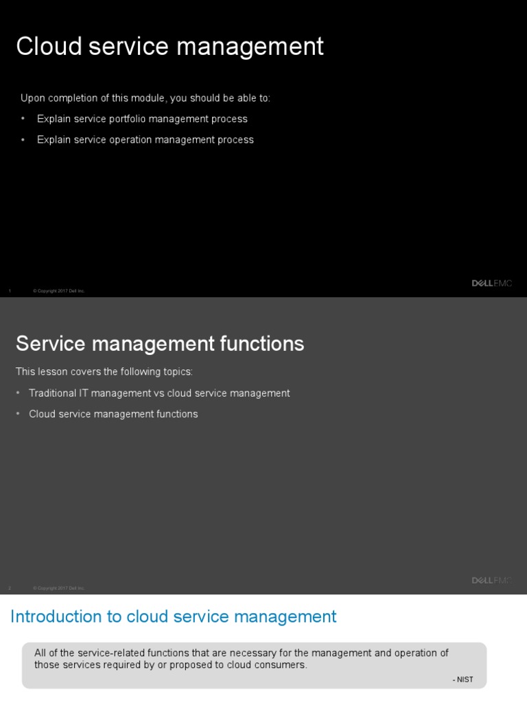 Chapter 8 Cloud Service Management | PDF | Cloud Computing | Information Security