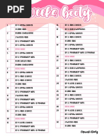 Blogilates Workout | PDF