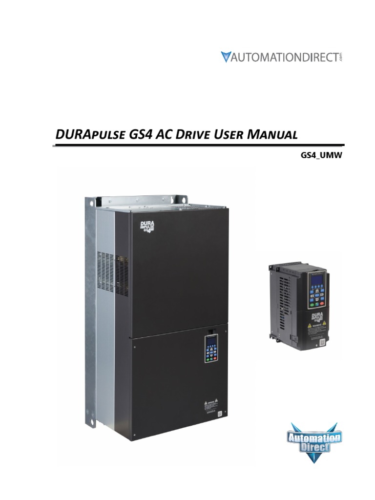 Drives DuraPulse GS4 | PDF | Alternating Current | Electronic Circuits