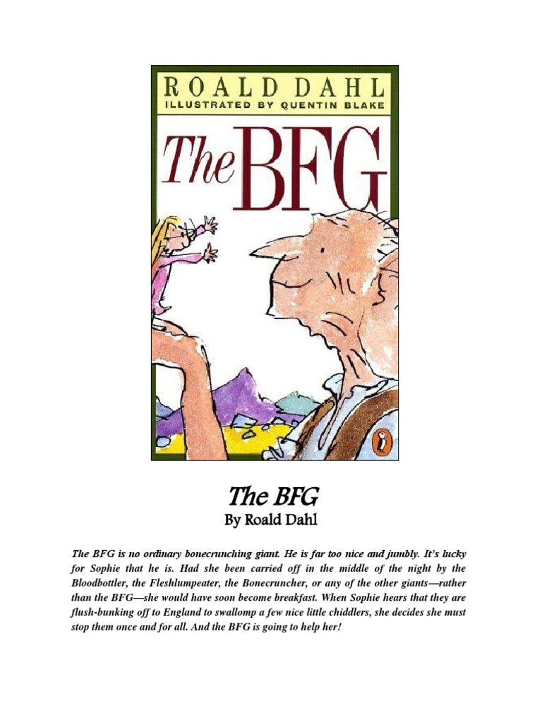 BFG - Vocblry | PDF | Young Adult | General Fiction
