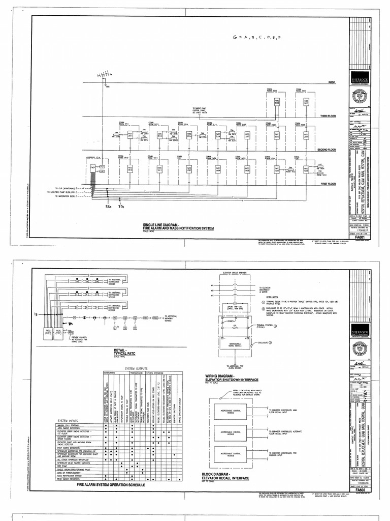 Wiring Diagram | PDF | Elevator | Construction Law