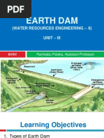 Earthfill Dam Design Components | PDF | Dam | Spillway