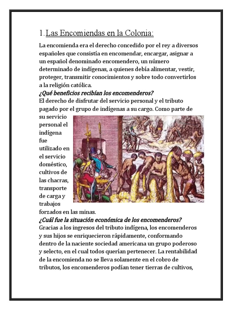 The Encomienda System in Colonial Latin America: Exploitation of ...