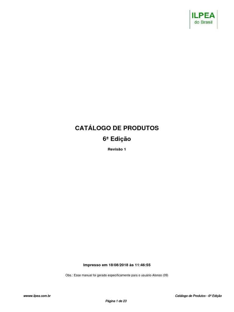 Catálogo Ilpea 2019 | Download grátis PDF | Science | Ciência e Tecnologia