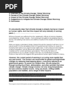 CLIMATE CHANGE-Reaction Paper | PDF | Climate Change | Tropical Cyclones