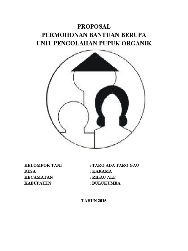Proposal Bantuan Unit Uppo | PDF | Memasak, Makanan, & Anggur