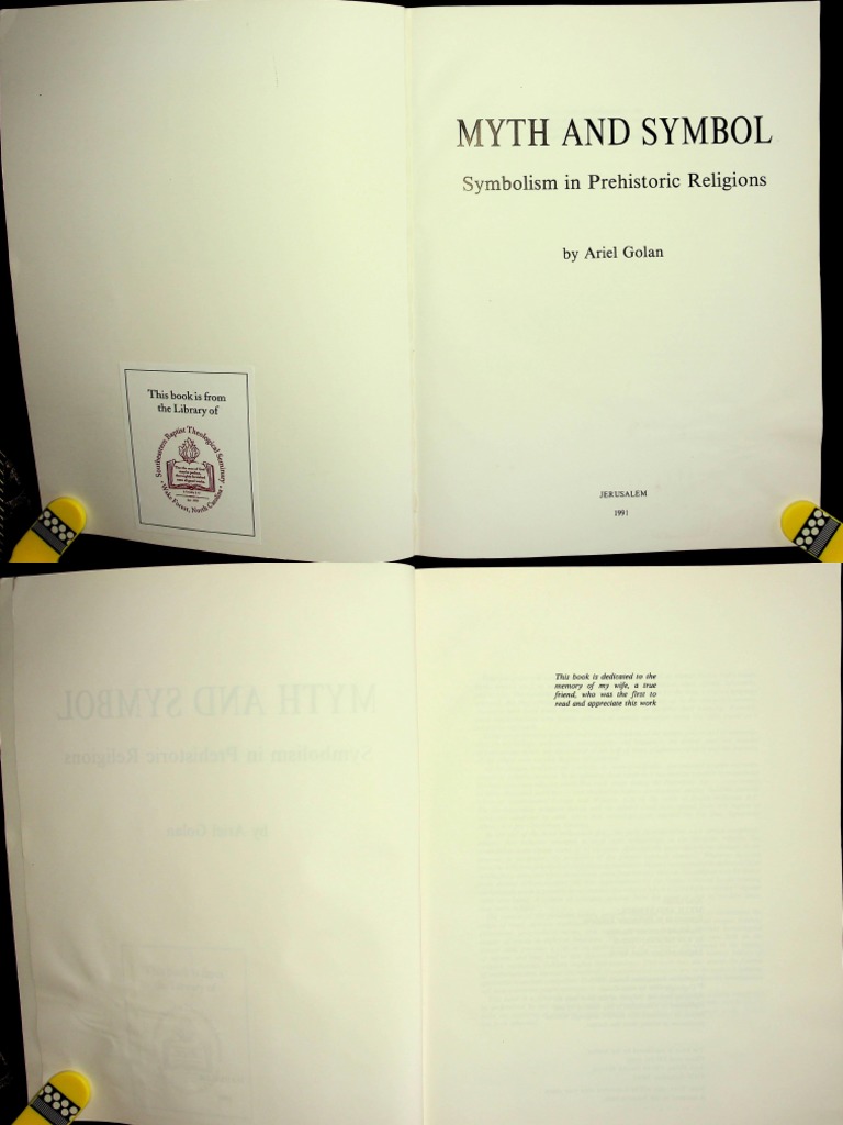Myth and Symbol Ariel Golan | PDF