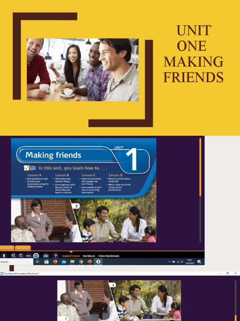 Making Friends: Unit 1 Overview | PDF | Vocabulary | Human Communication