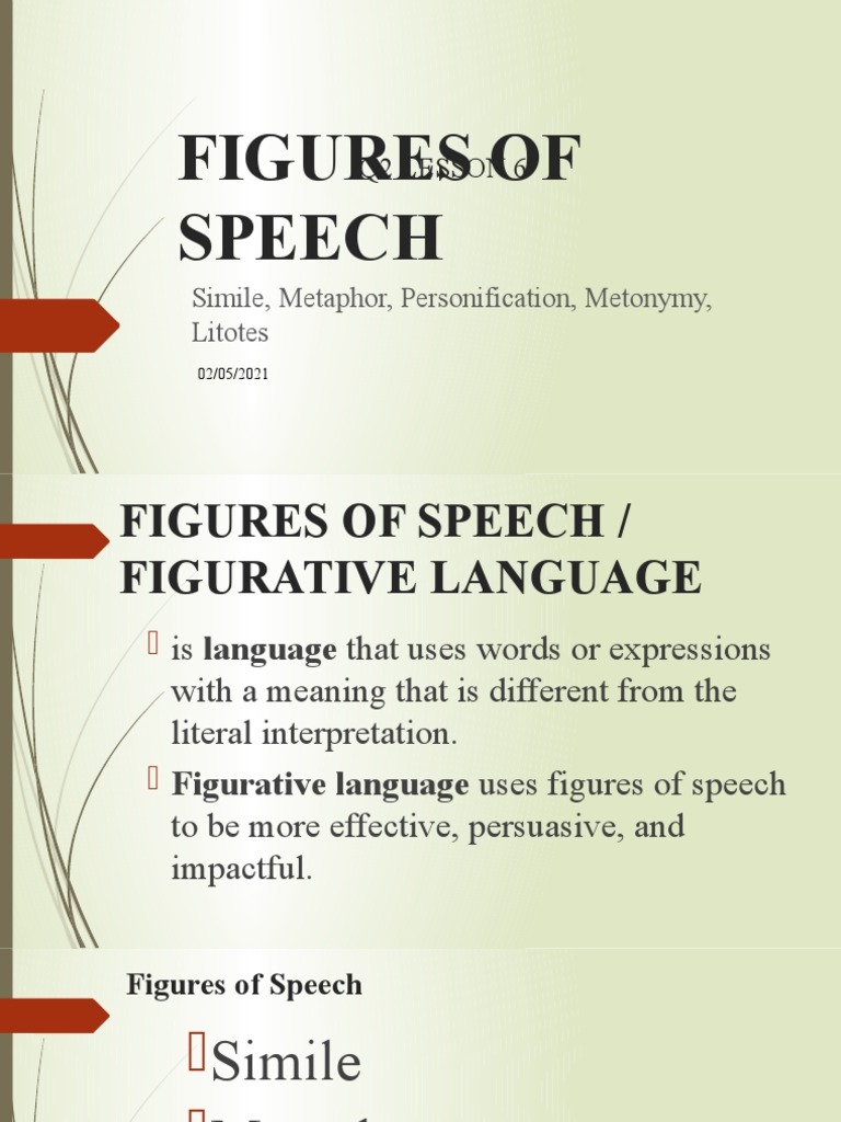 Figures of Speech Explained | PDF | Metaphor | Poetic Devices
