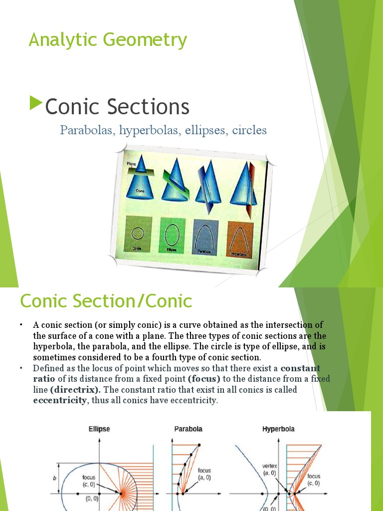 ANALYTIC GEOMETRY For DEMO | PDF | Ellipse | Geometric Shapes