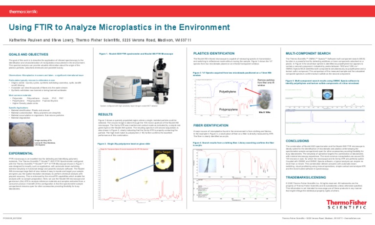 Using FTIR Anal Microplast Environment-Thermo | PDF | Infrared ...