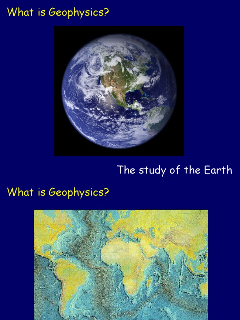 What Is Geophysics | PDF | Geophysics | Reflection Seismology