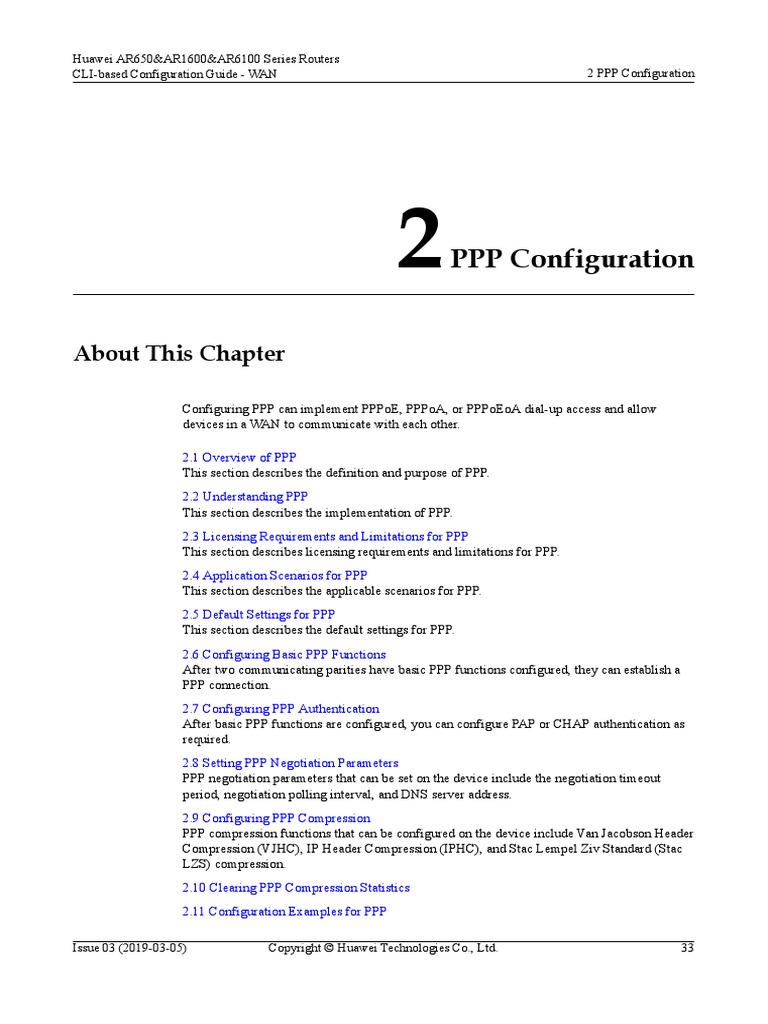 01-02 PPP Configuration | PDF | Ip Address | Router (Computing)