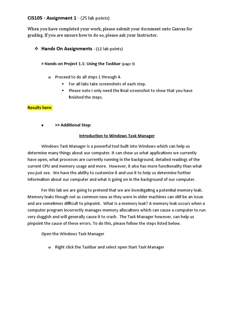 Week1 Assignments | PDF | Operating System | Computer Science