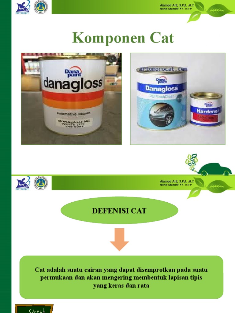 Komponen Cat | PDF