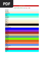 Convert HTML Colour Code in KML | PDF | Abstract Strategy Games | Color