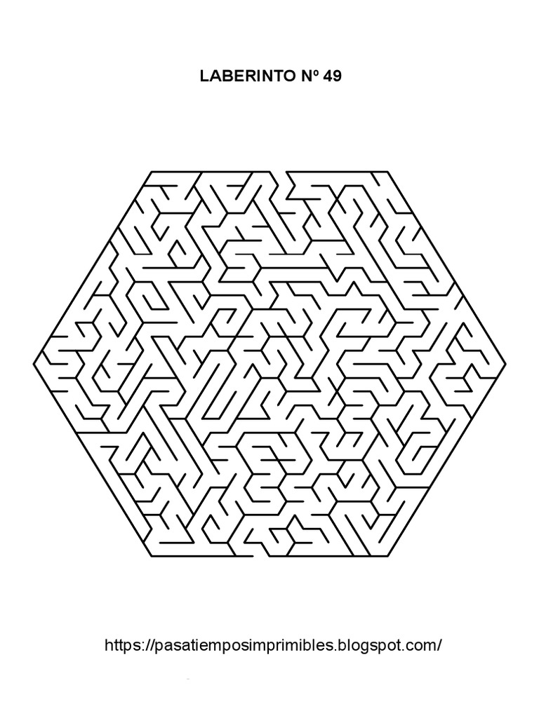 Laberinto para Imprimir 49 | PDF