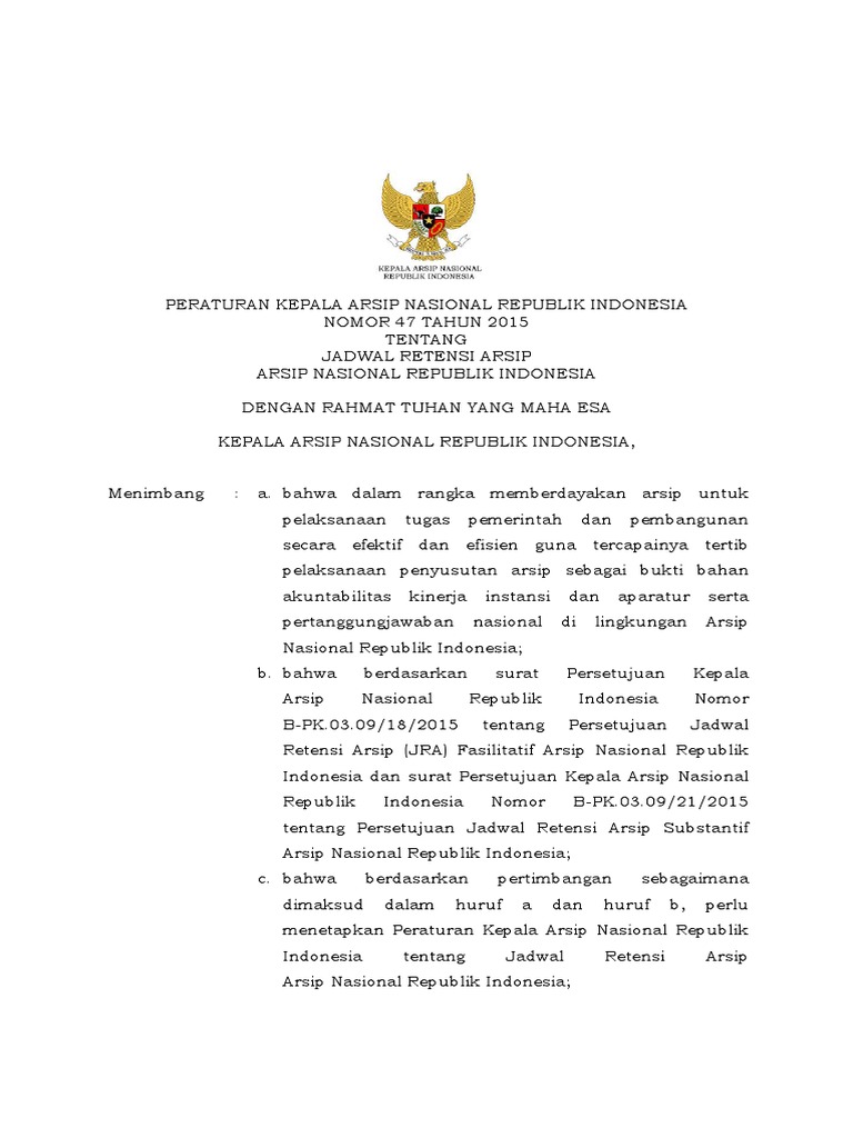 JRA ANRI Lengkap | PDF