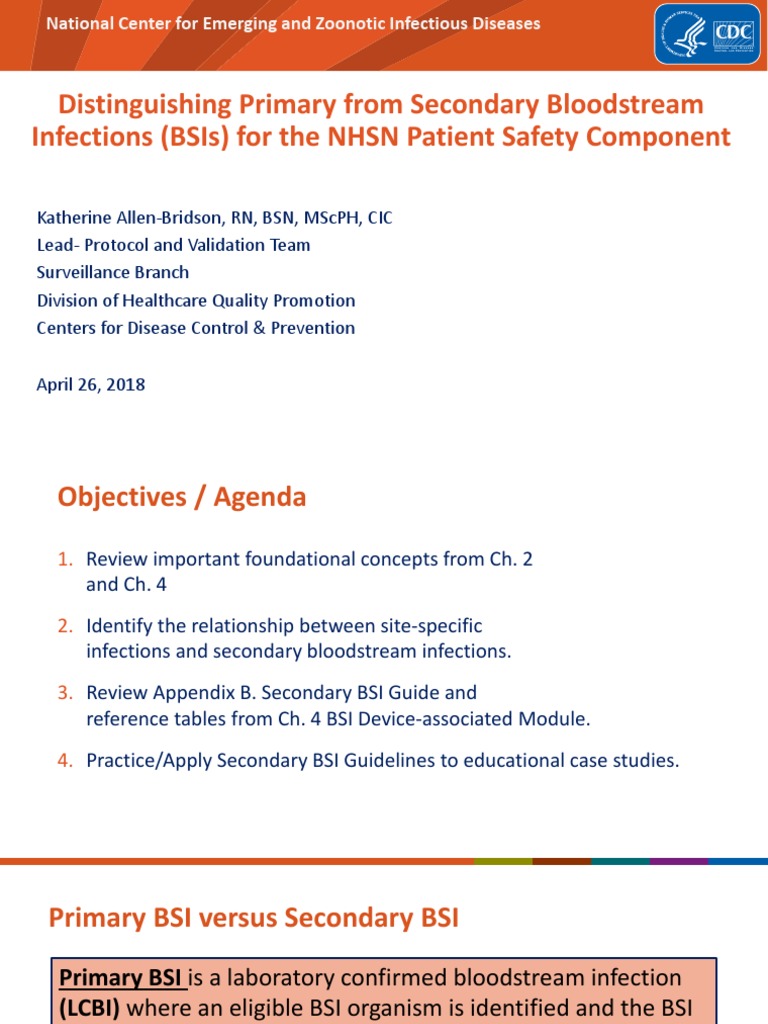 Secondary Bsi 508 | PDF | Gastrointestinal Tract | Infection