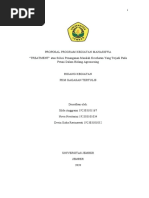 Proposal PKM GFT 1 | PDF