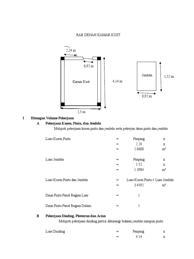 Rab Kamar Kost | PDF