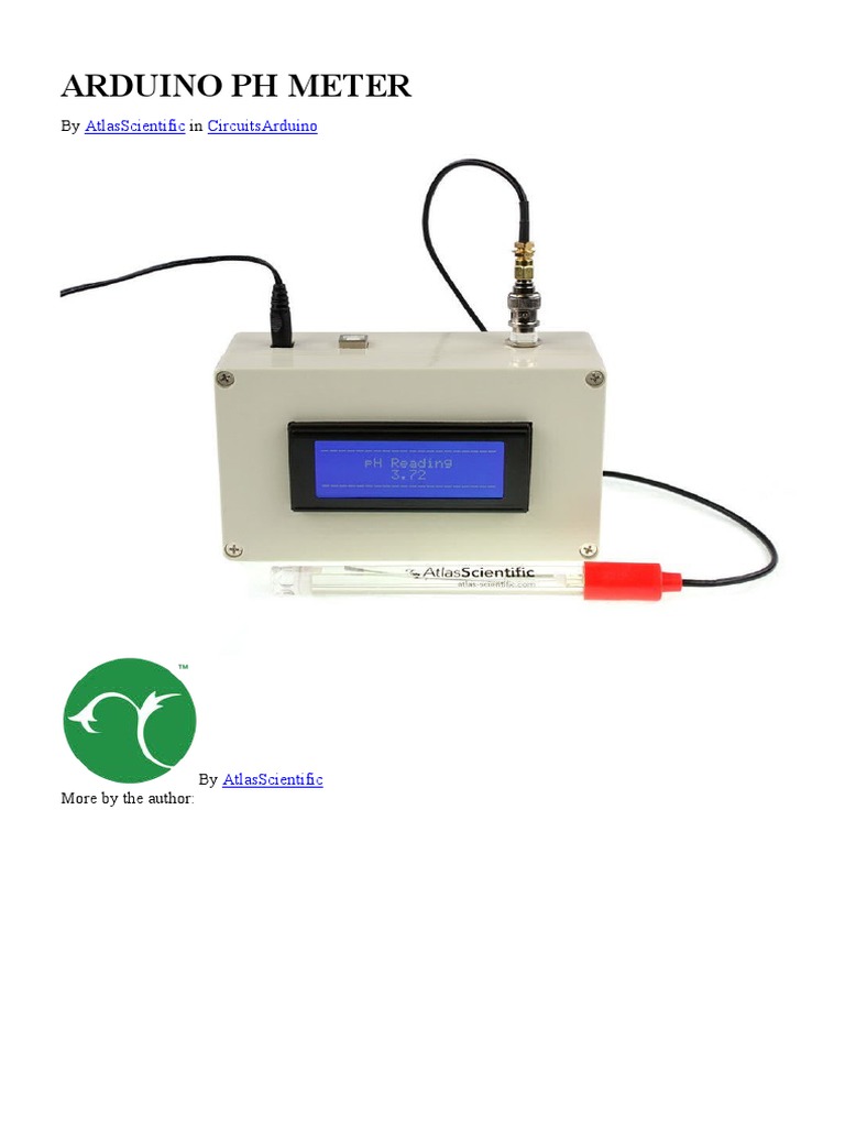 Arduino PH Meter | PDF | Arduino | Equipment