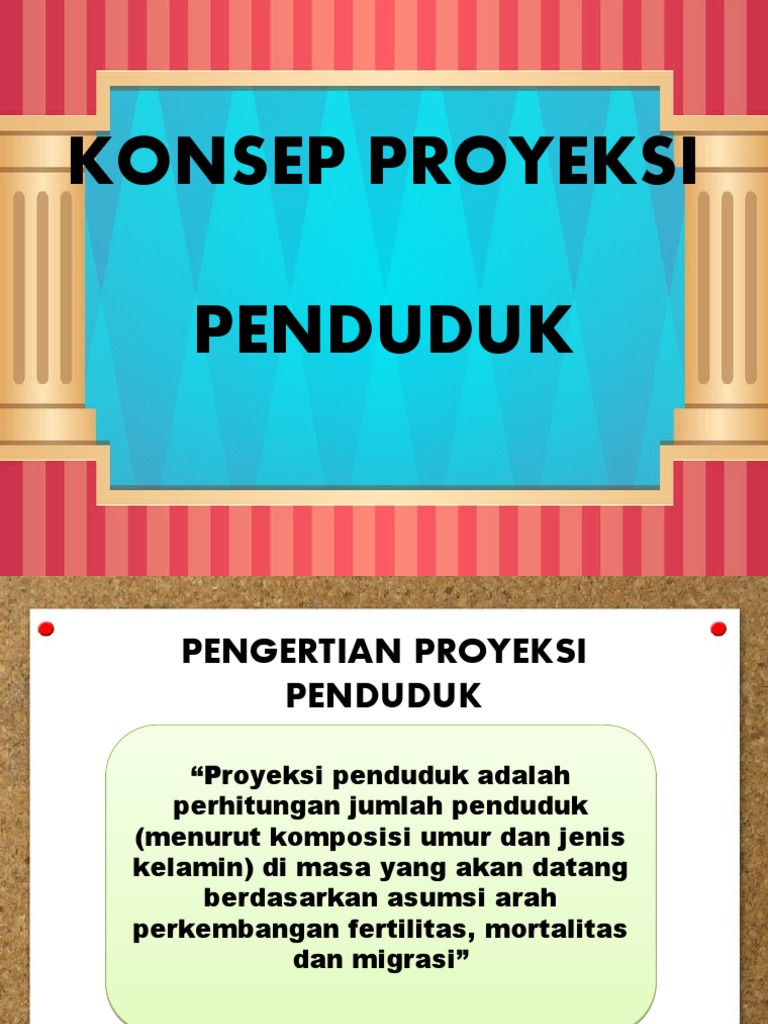 Konsep Proyeksi Penduduk | PDF | Komputer