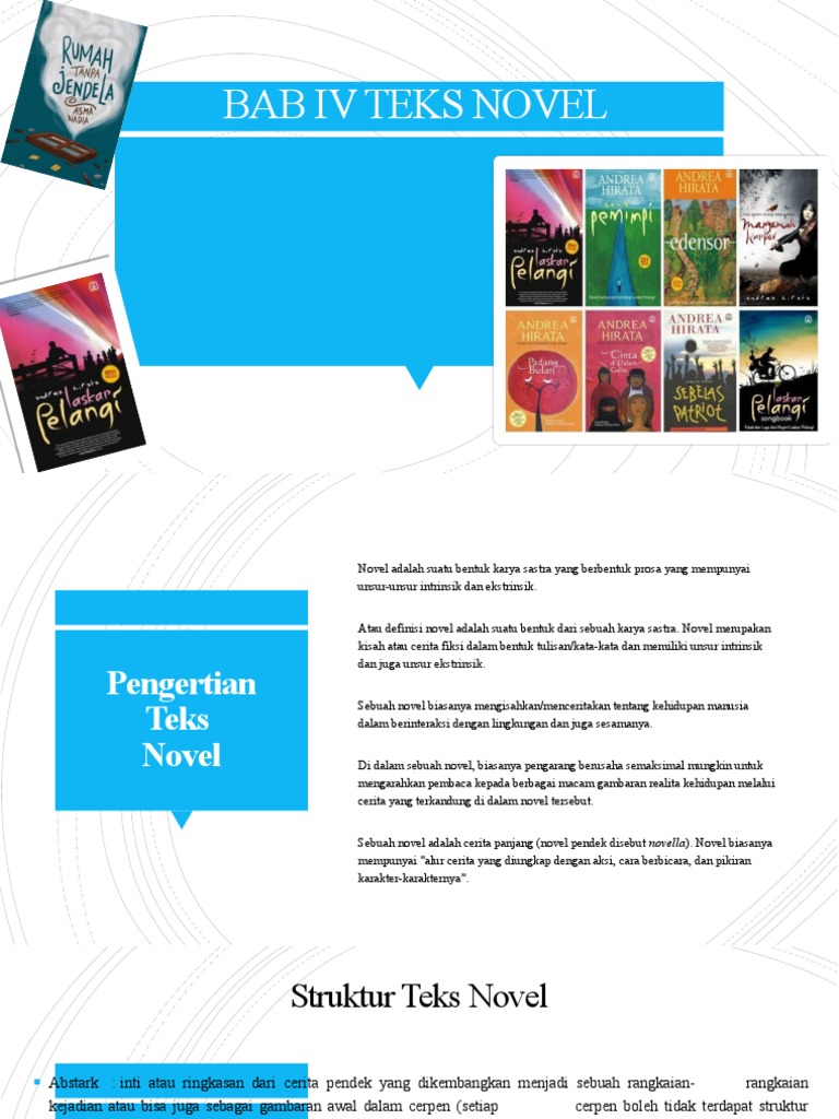 Bab 4 Teks Novel | PDF