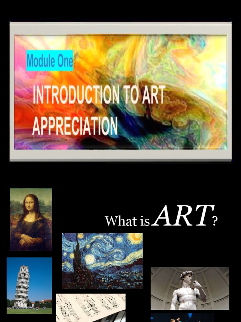Arts Appreciation Introduction | PDF