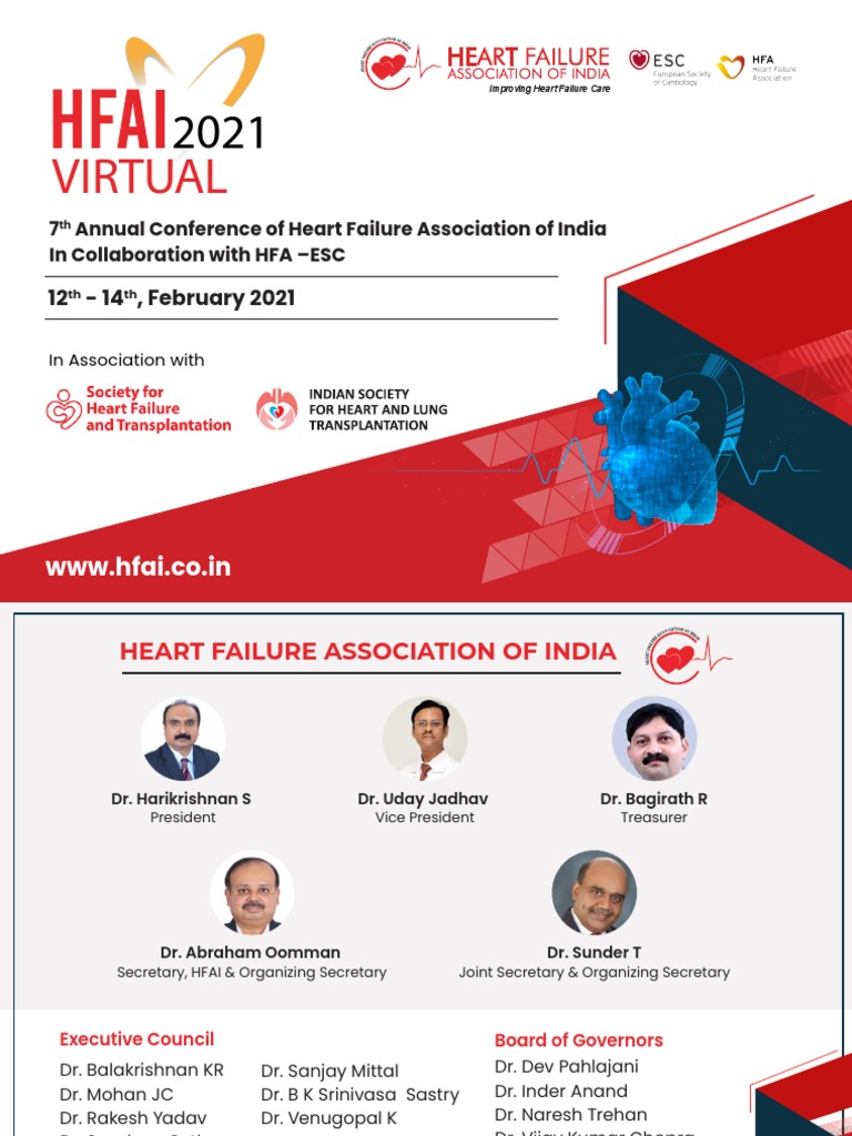 HFAI Programme | PDF | Heart Failure | Coronary Artery Bypass Surgery