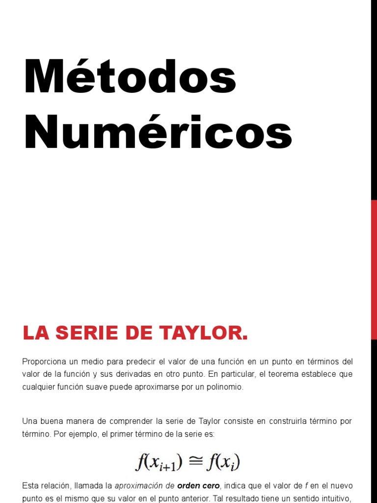 Serie de Taylor | PDF