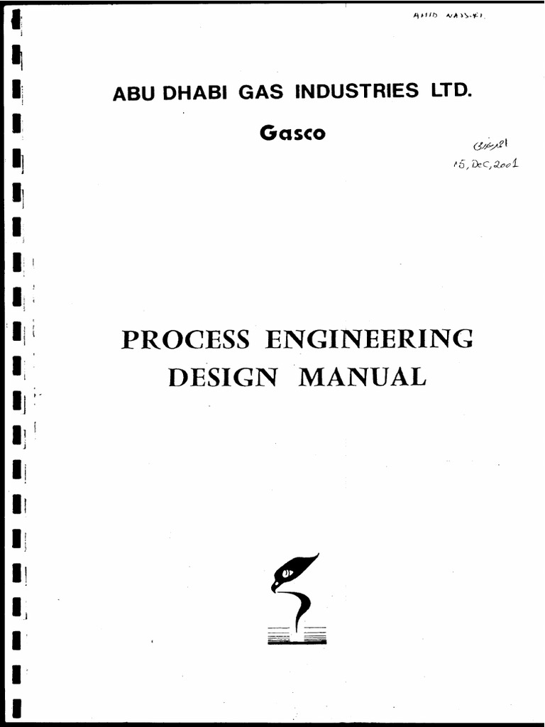 Process Engineering Design Manual | PDF