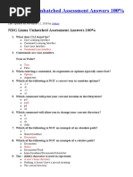 NDG Linux Essentials 2.0 Chapter 3 Exam Answers | PDF | Linux ...
