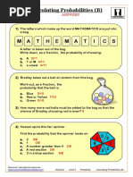 Direct and Inverse Proportion - Worksheet | PDF