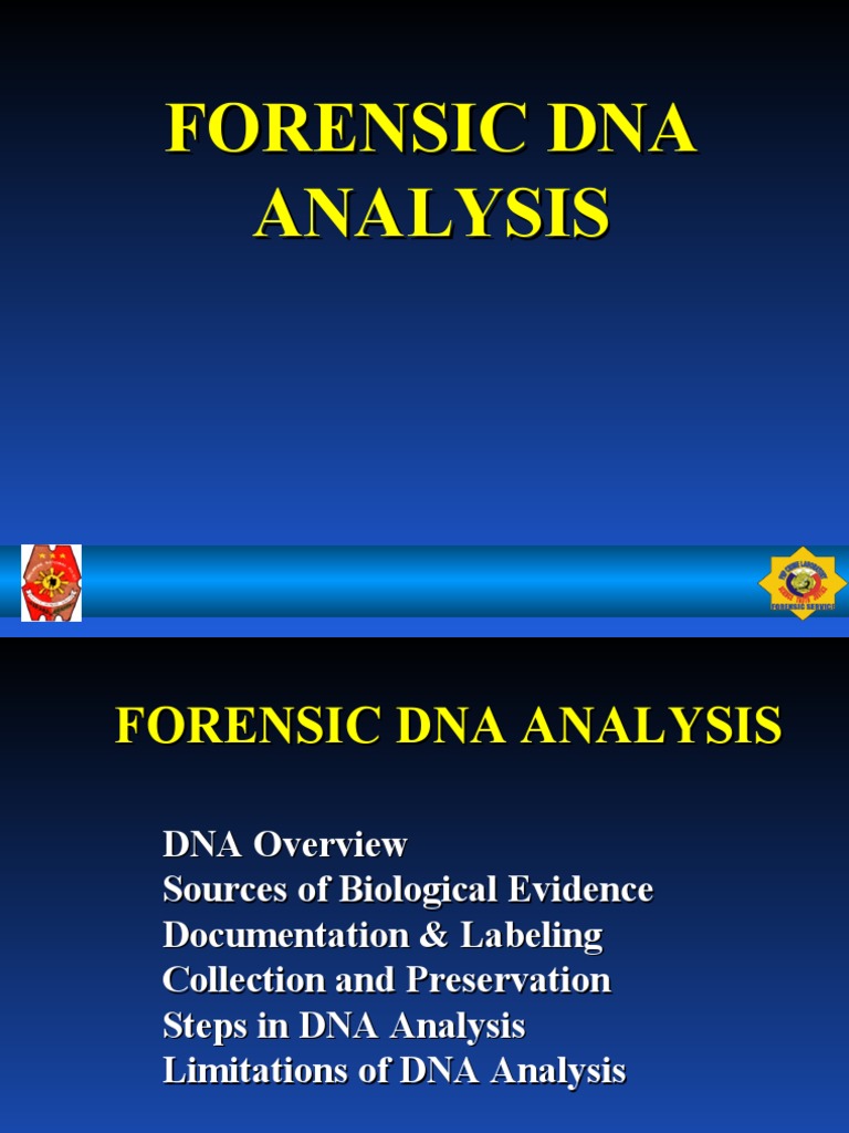 Forensic Dna Analysis | PDF | Dna Profiling | Crime Scene