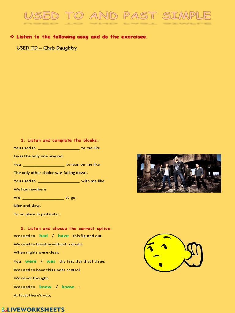 Used To and Past Simple | PDF | Grammar | Linguistics