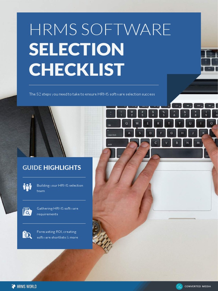 Hrms Selection Checklist | PDF | Return On Investment | Human Resource ...