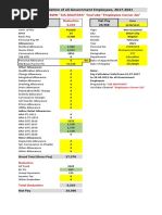 Pay Matrix PDF For Sikkim Government Employees | PDF