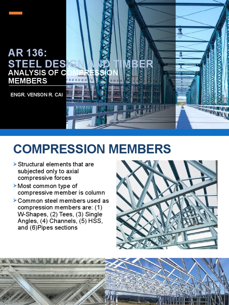 Compression Members | PDF | Buckling | Solid Mechanics