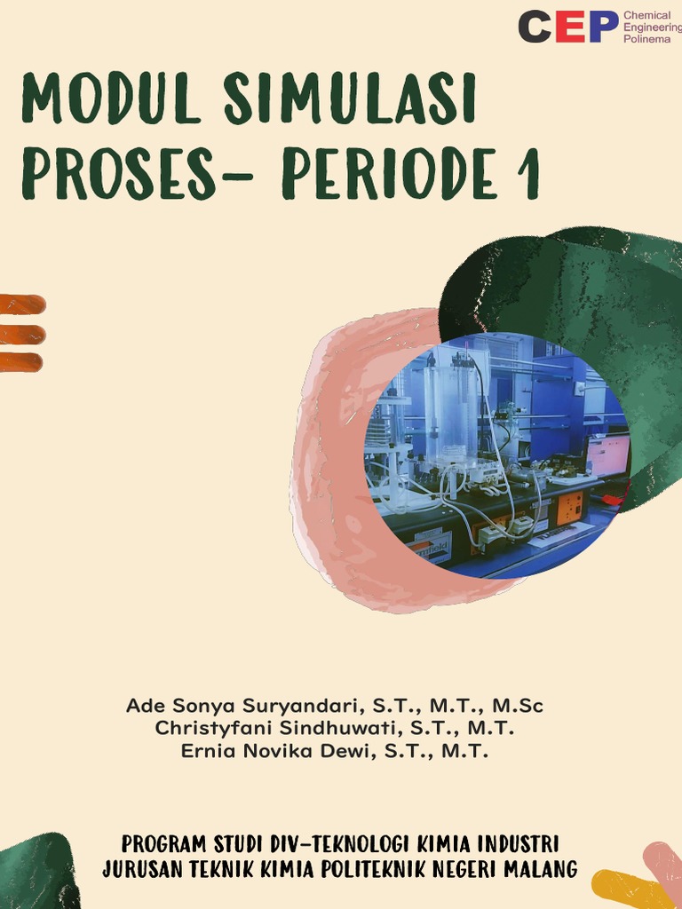 Simulasi Proses Reaksi Kimia CSTR | PDF | Teknologi & Rekayasa