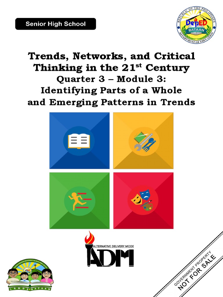 HUMSS - Q3 - Trends - Mod3 - Identifying Parts of A Whole and Emerging ...