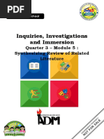 3IS-Inquiries, Investigations and Immersions - Q1 - SHS Applied | PDF ...